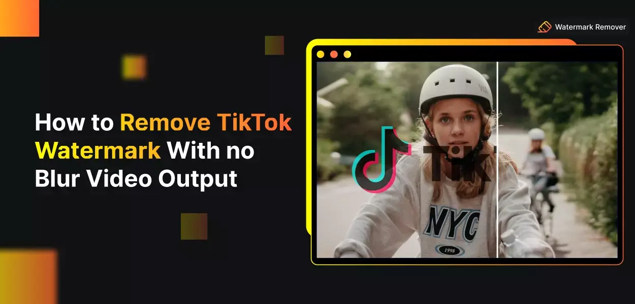 Remove TikTok Watermark with no Blur Video Output